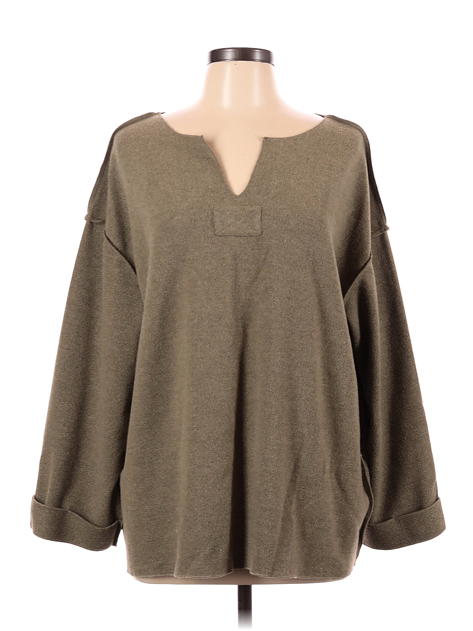 Easel Green Sweatshirt Size L - 65% off | thredUP