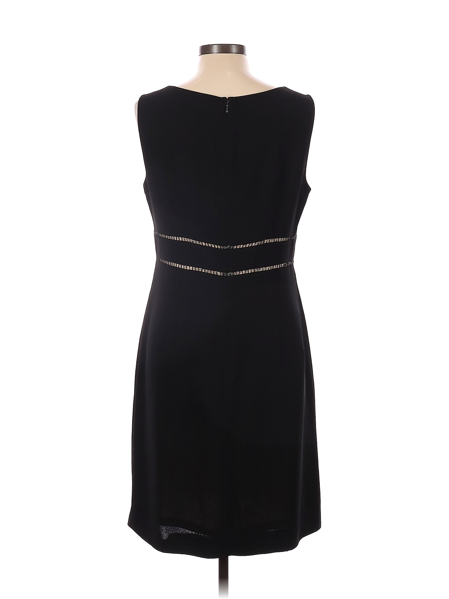 David Warren 100 Polyester Black Cocktail Dress Size 12 56 Off