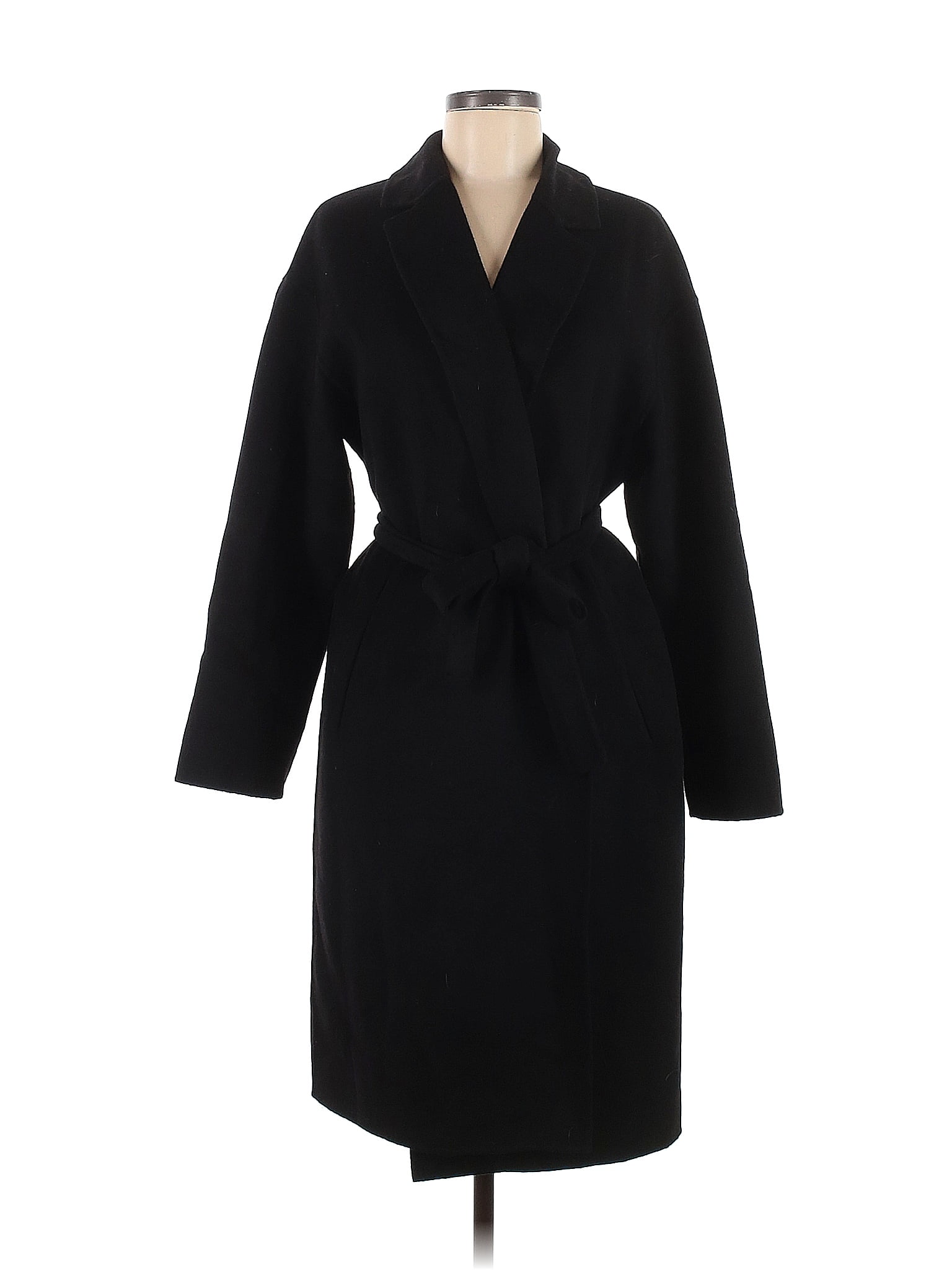 Express Black Wool Coat Size M - 69% off | thredUP