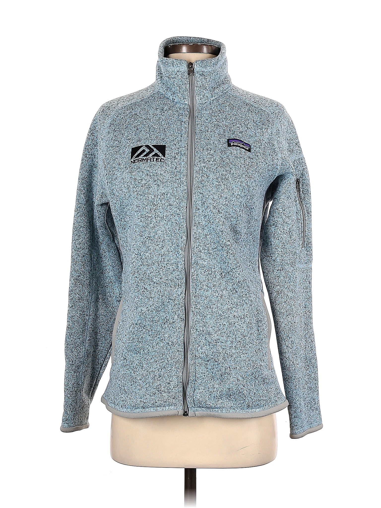 Patagonia 100% Polyester Blue Fleece Size M - 54% off | thredUP