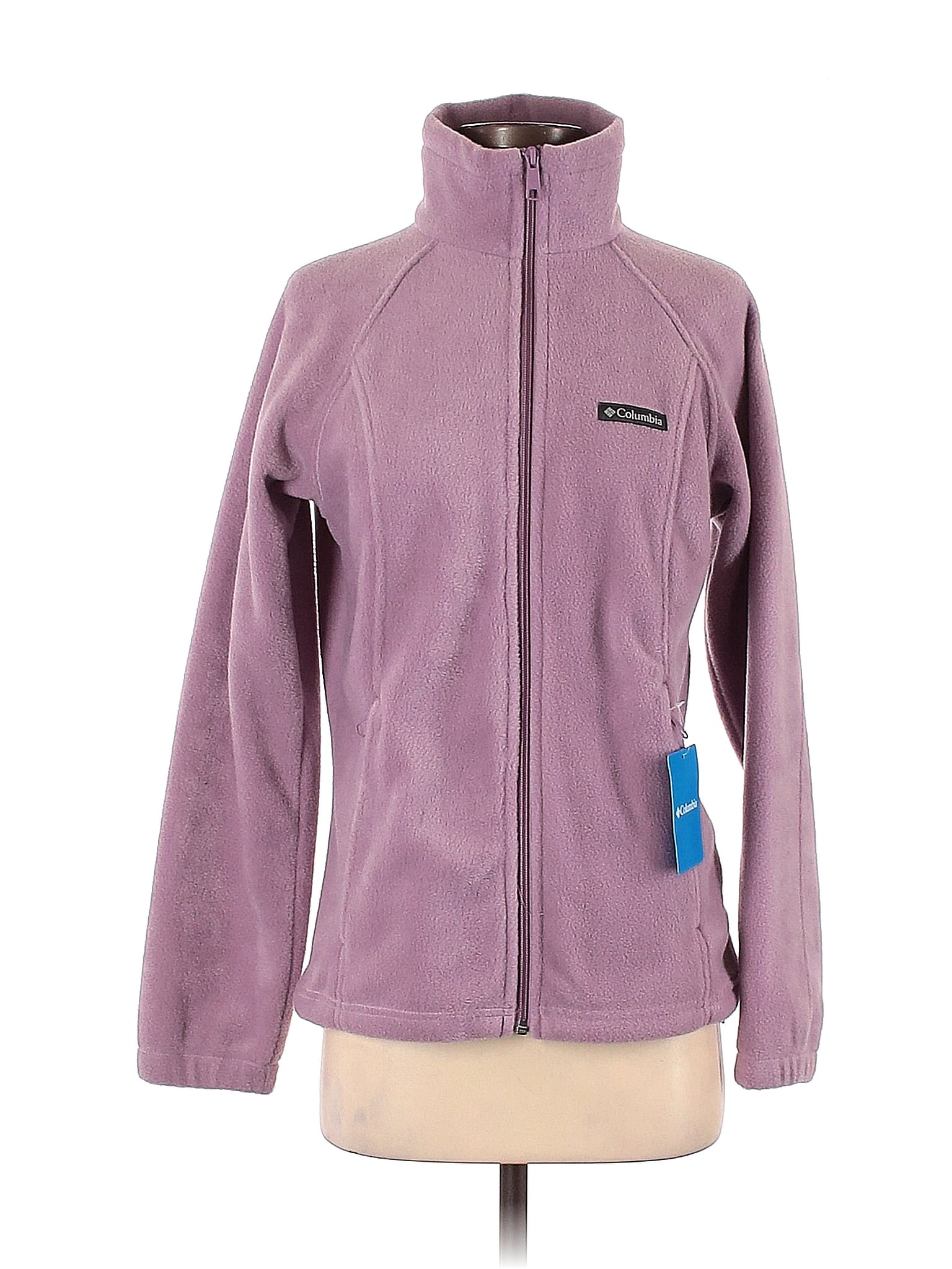 Columbia 100% Polyester Purple Track Jacket Size S - 65% off | thredUP