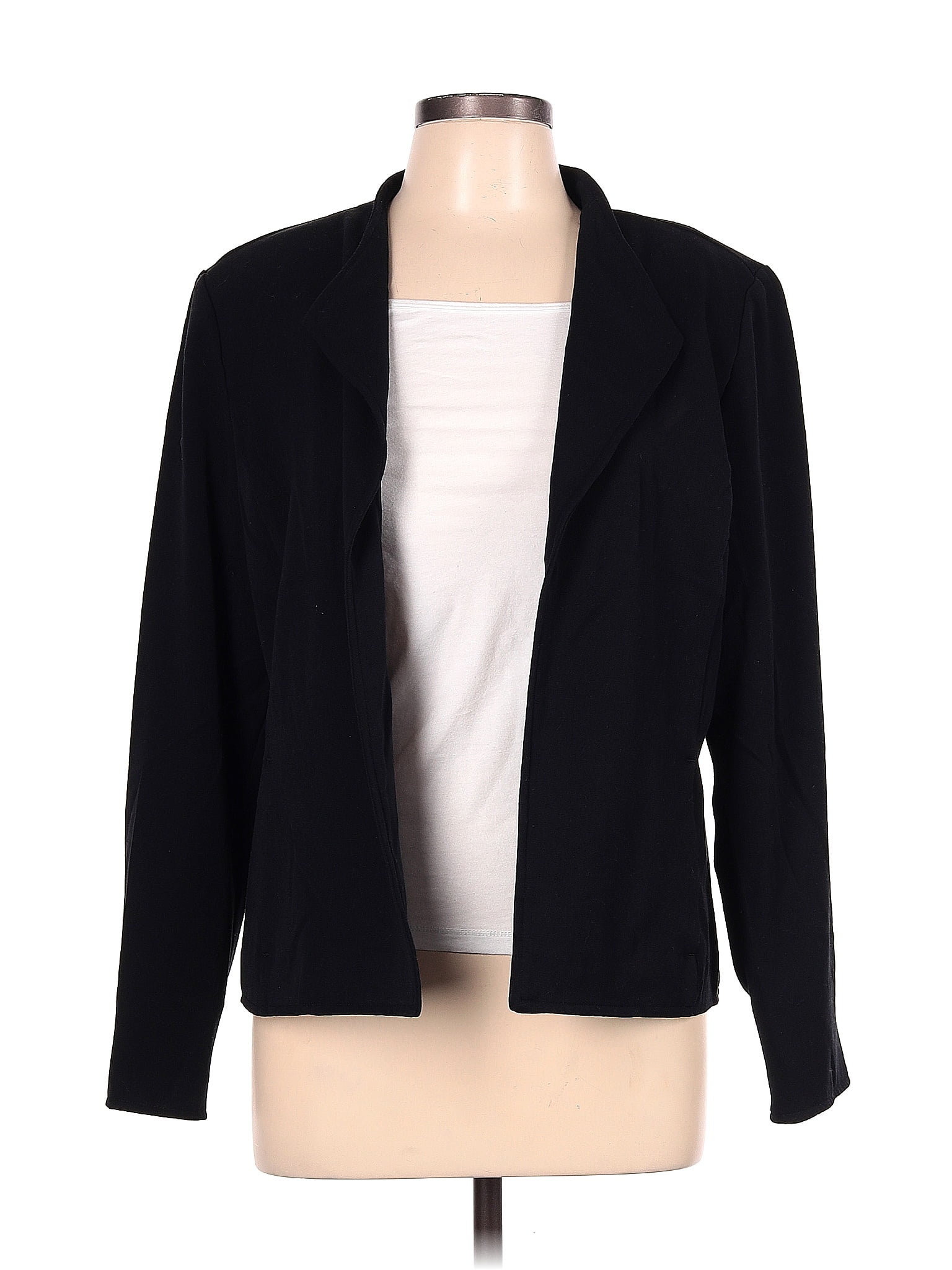 Christopher & Banks Black Blazer Size L - 70% off | thredUP