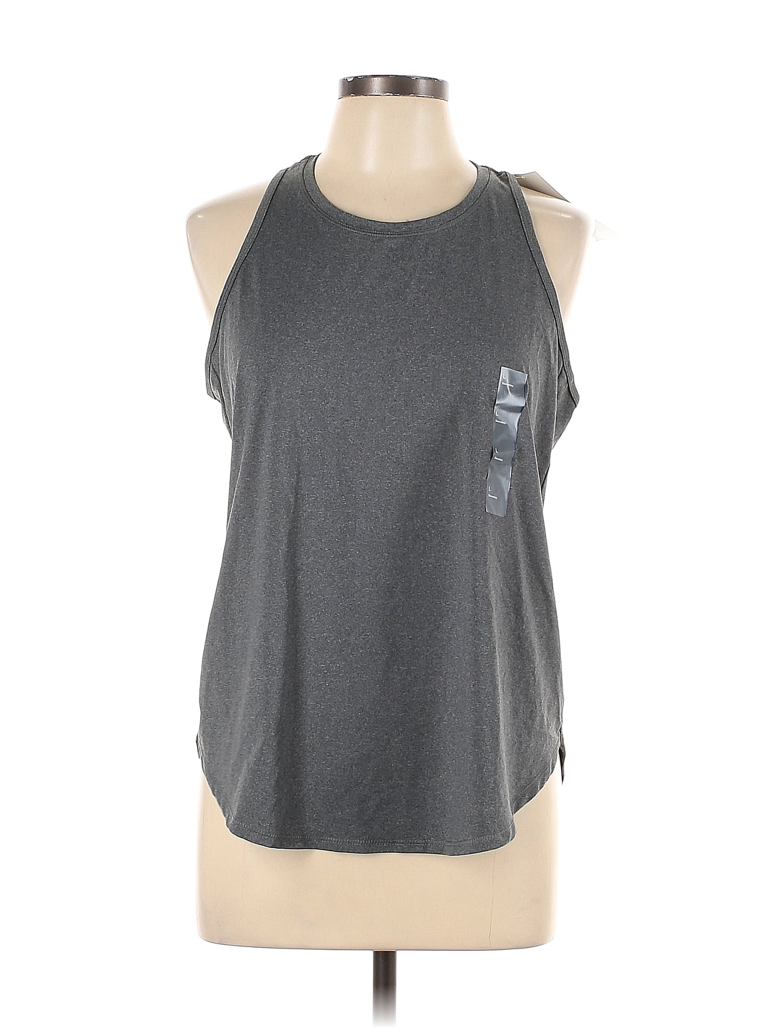 all in motion Gray Active Tank Size L - 45% off | thredUP