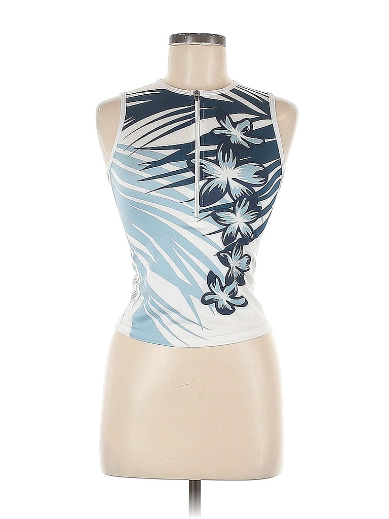Sugoi Tropical Blue Active Tank Size M - 74% off | ThredUp