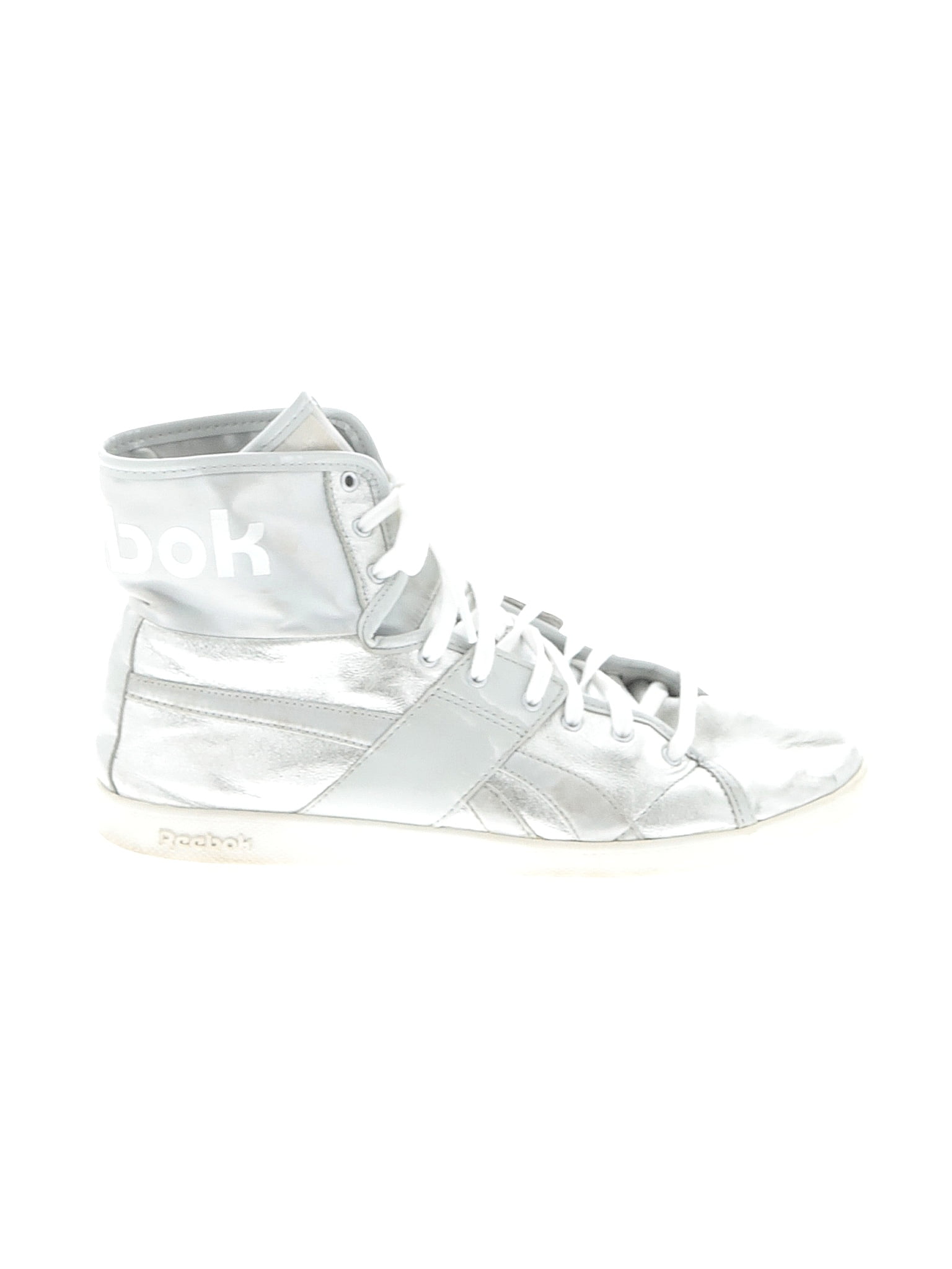 Reebok Silver Sneakers Size 8 - 58% off | thredUP