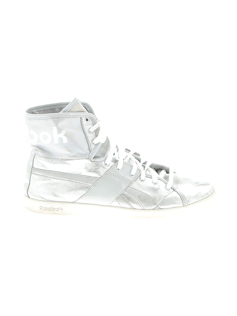 Reebok Silver Sneakers Size 8 - 58% off | thredUP