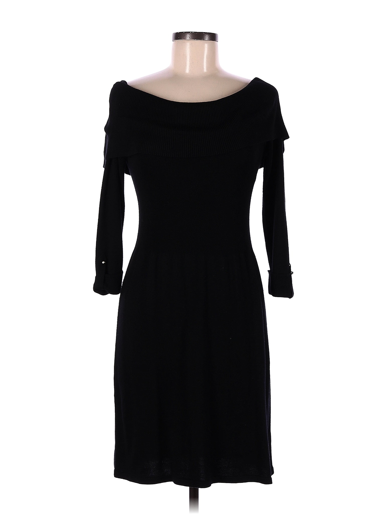 White House Black Market Black Casual Dress Size M 67 Off Thredup