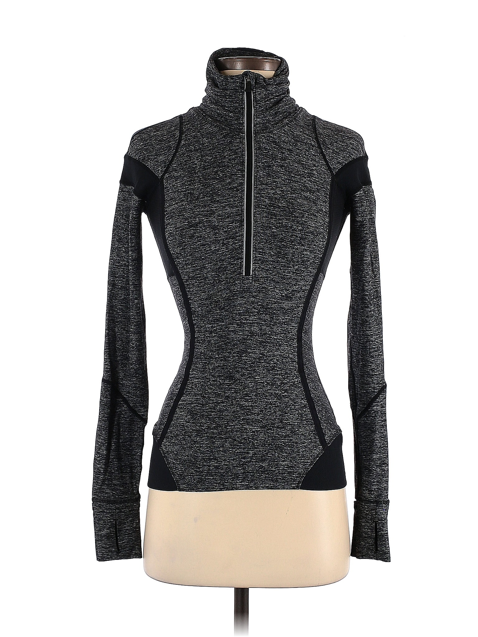 Lululemon Athletica Gray Track Jacket Size 2 - 53% off | thredUP