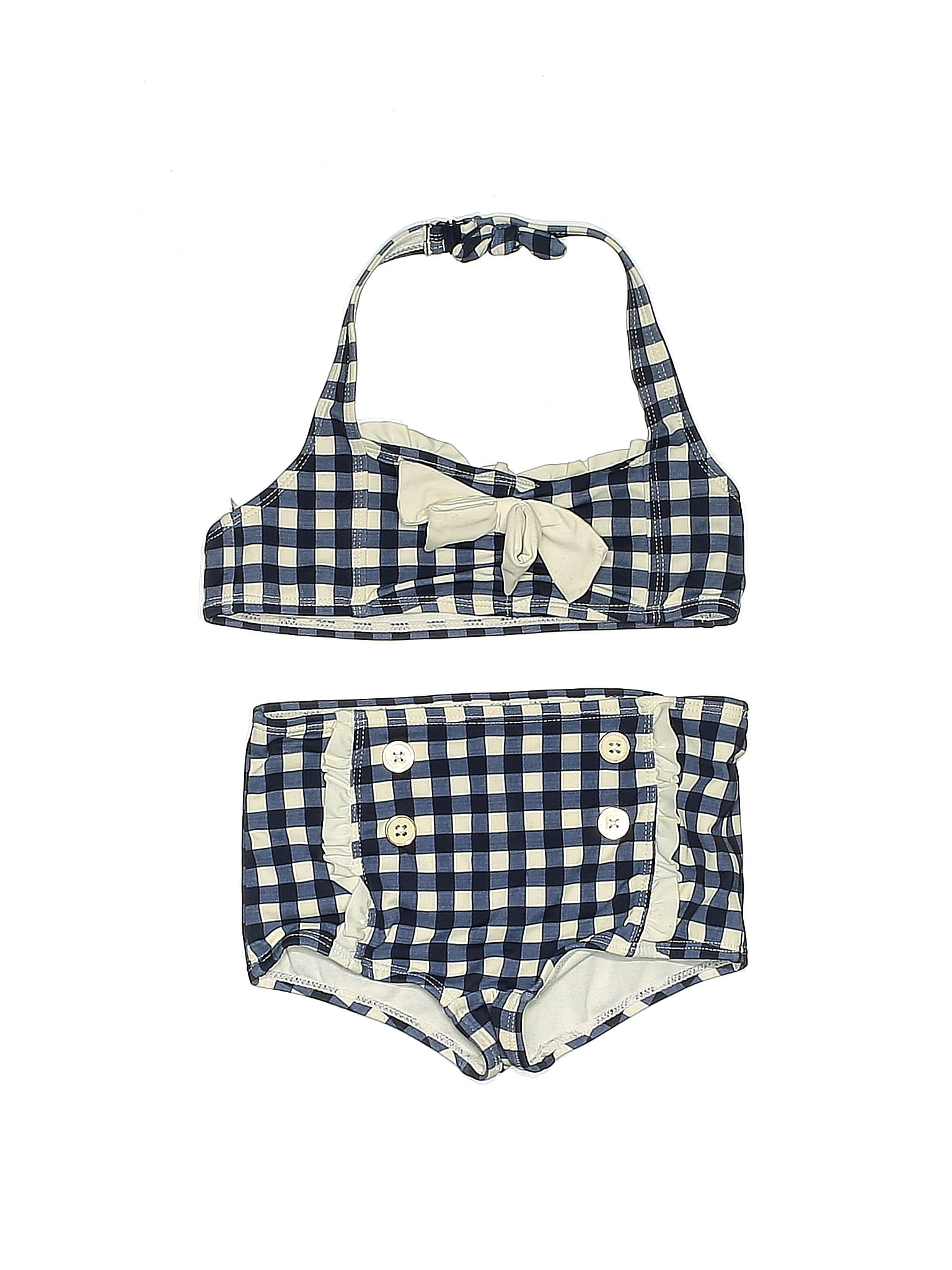 Janie And Jack Blue Two Piece Swimsuit Size 5 52 Off Thredup