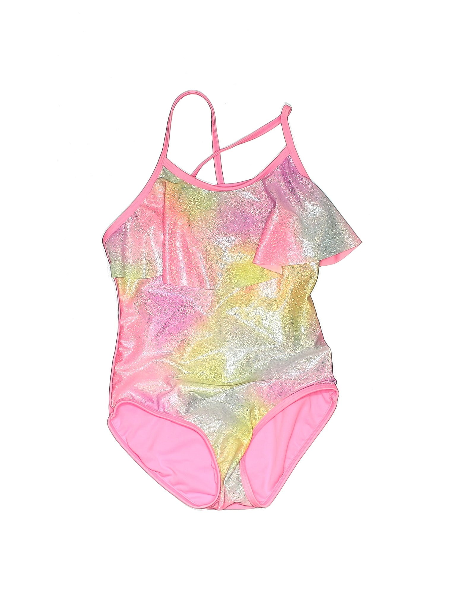 More Than Magic Pink One Piece Swimsuit Size 6 - 6X - 37% off | thredUP