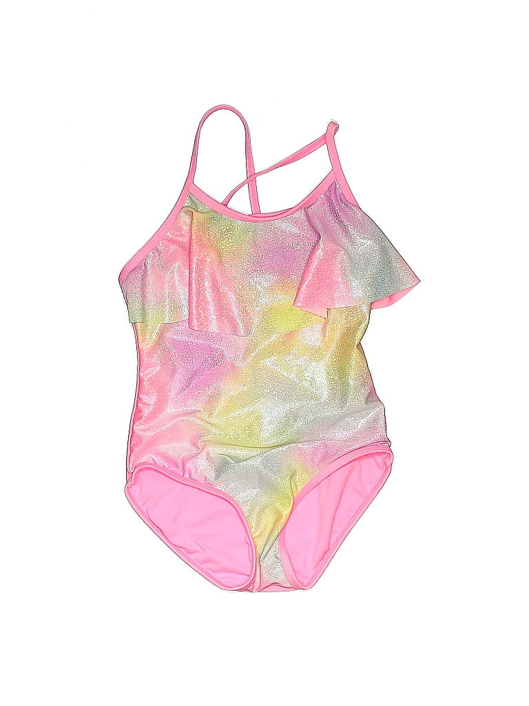 More Than Magic Pink One Piece Swimsuit Size 6 6x 37 Off Thredup