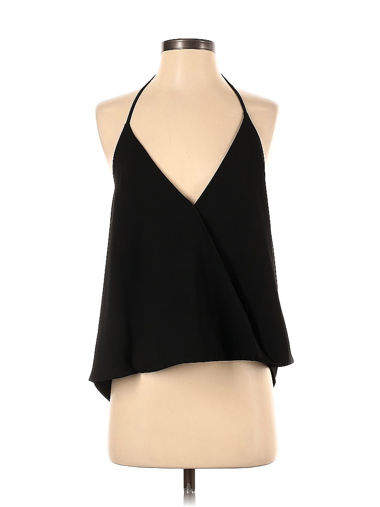 TOBI 100% Polyester Black Halter Top Size S - 68% off | thredUP