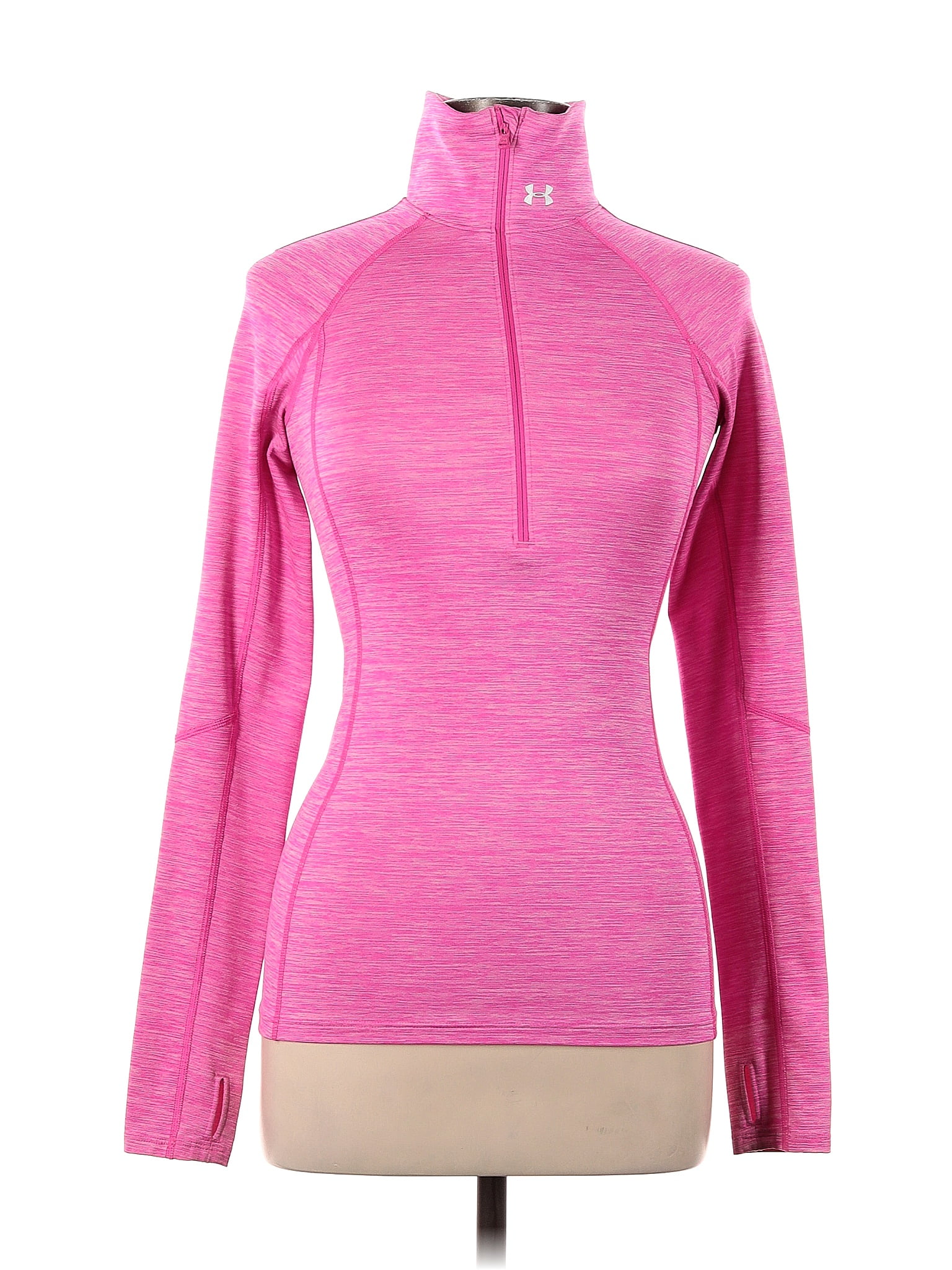 Under Armour Pink Track Jacket Size S - 51% off | thredUP