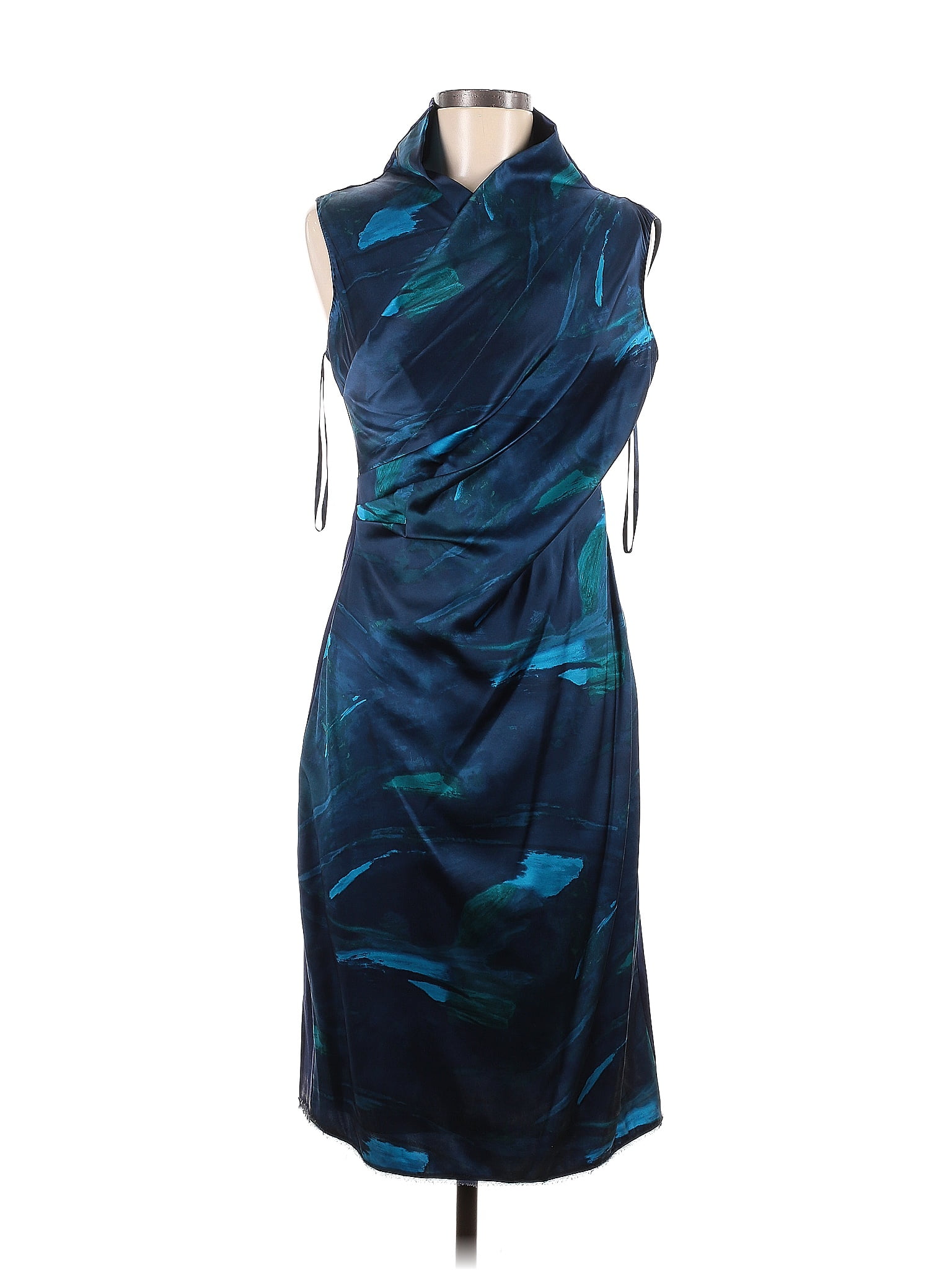 Elie Tahari Blue Casual Dress Size 6 - 84% off | thredUP