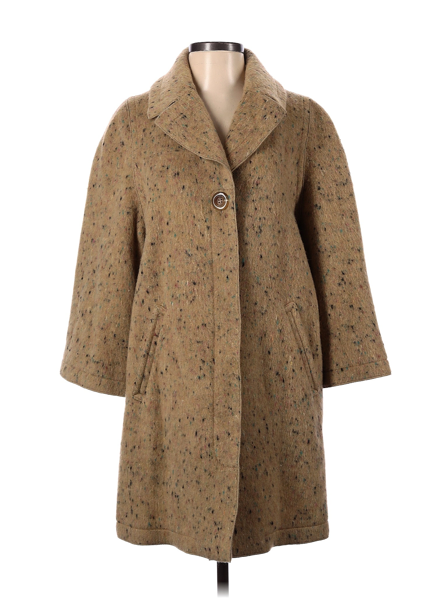 Yansi Fugel Brown Coat Size S - 71% off | thredUP