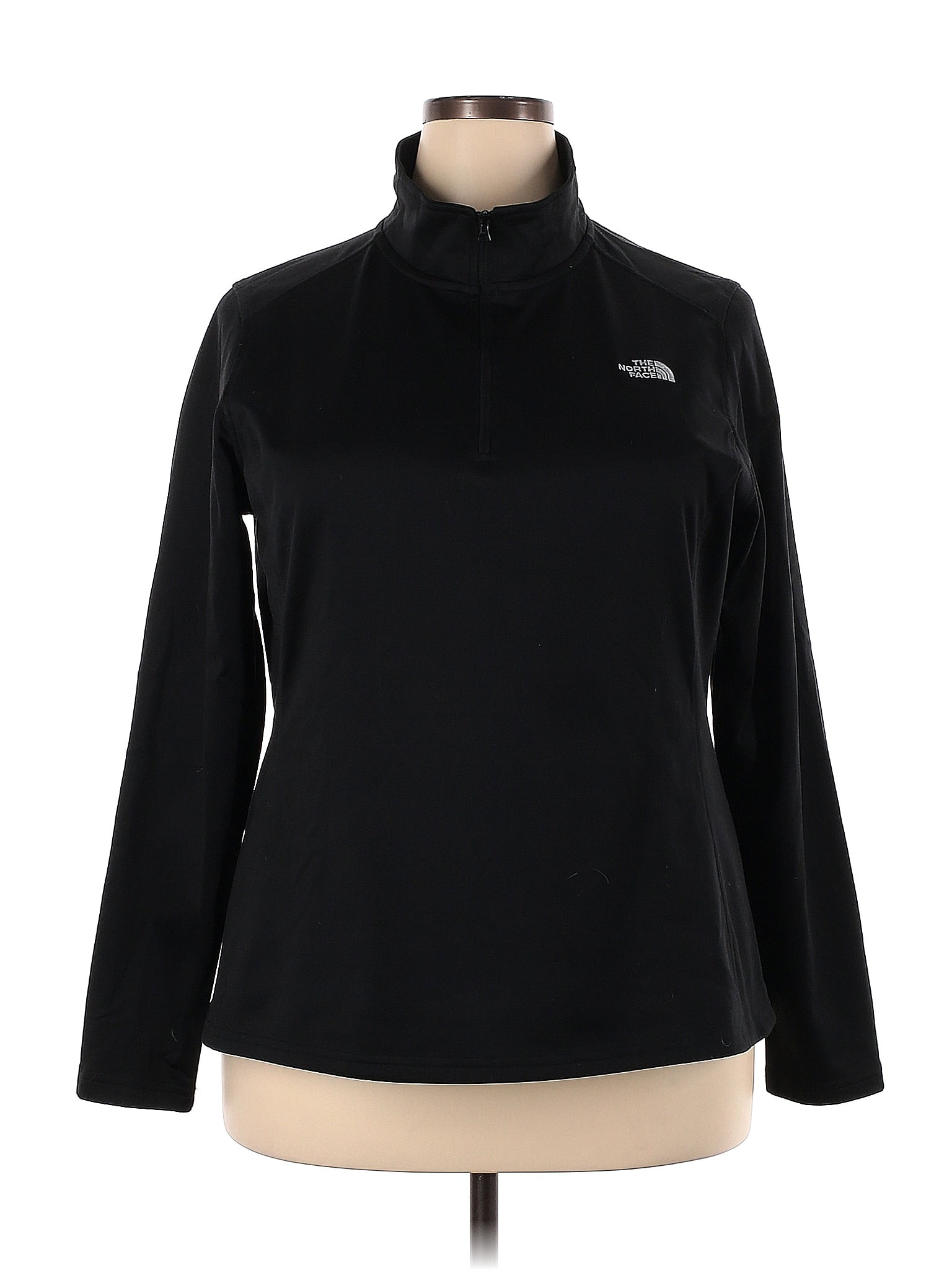The North Face 100% Polyester Solid Black Jacket Size XXL - 55% off ...