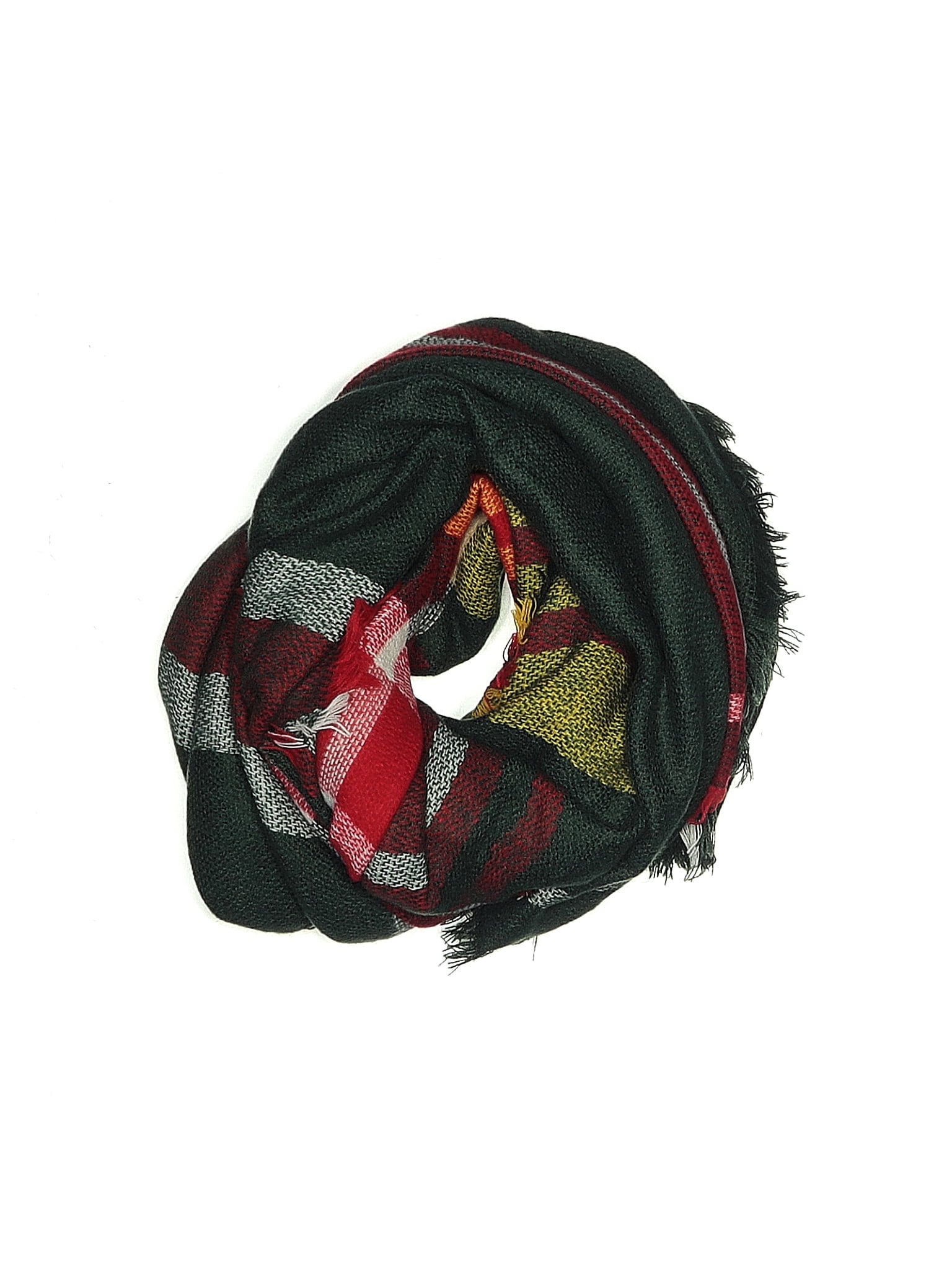 Assorted Brands Multi Color Green Scarf One Size - 56% off | thredUP