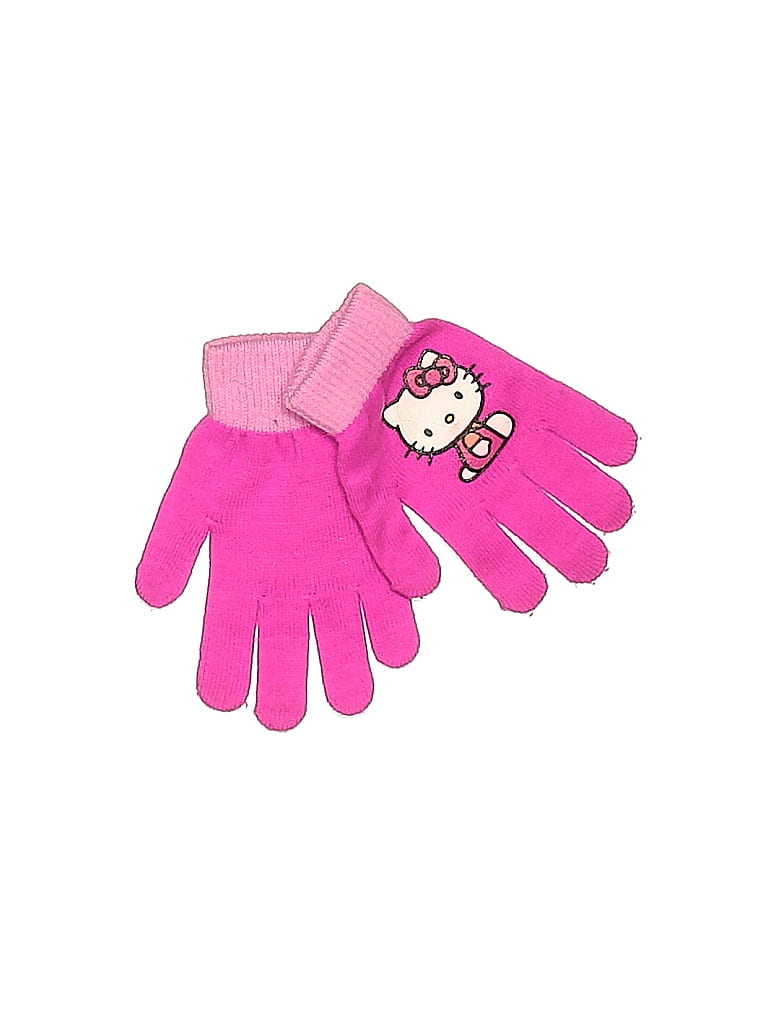 Hello Kitty Solid Pink Gloves One Size (Kids) - 14% off | thredUP