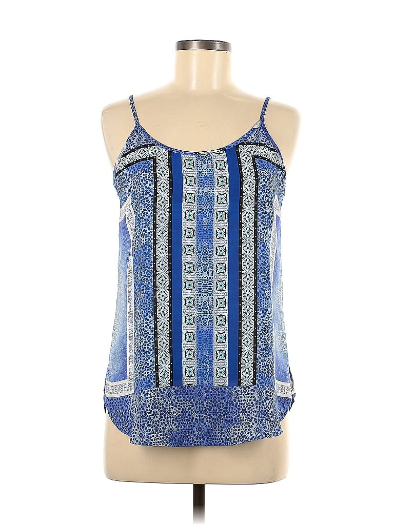 Violet And Claire 100 Polyester Blue Sleeveless Blouse Size S 65 Off