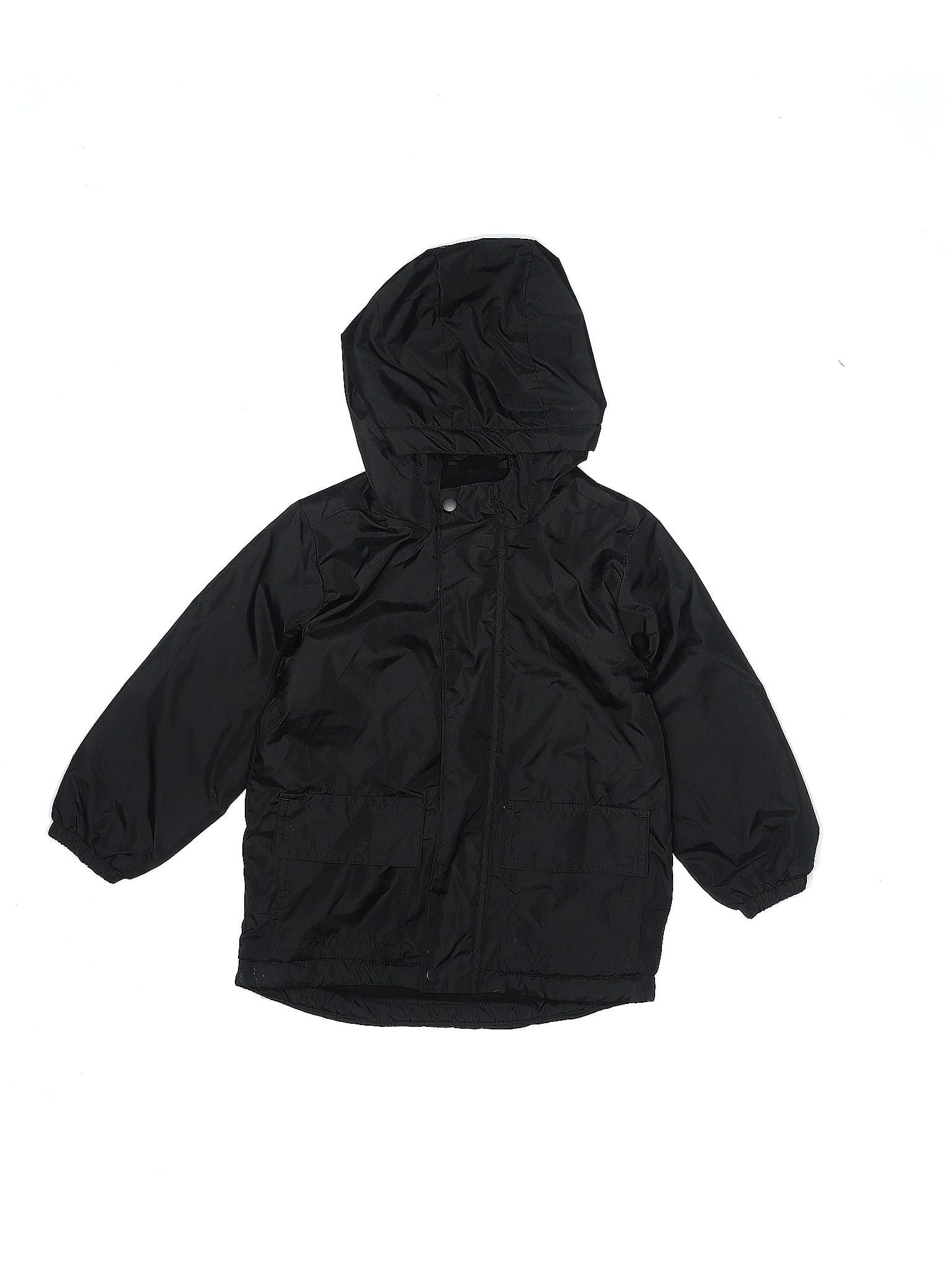 Old Navy 100% Polyester Solid Black Jacket Size 4T - 51% off | thredUP