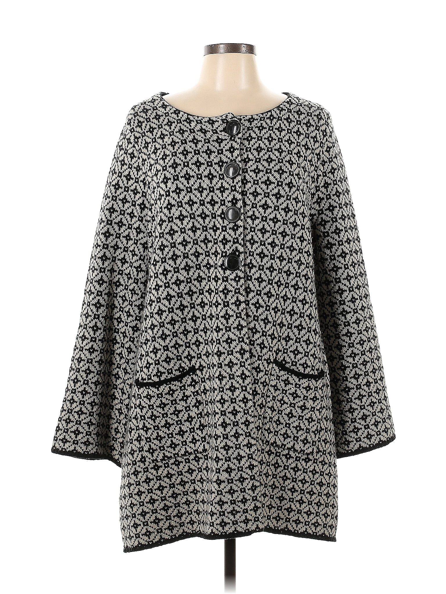 Assorted Brands 100% Wool Multi Color Gray Wool Coat Size 10 - 51% off ...
