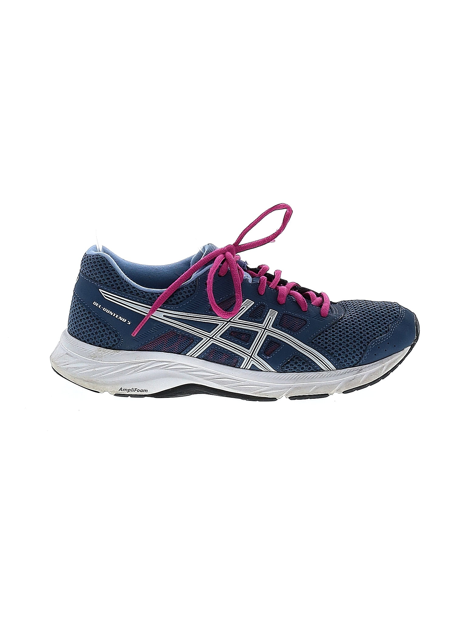 Asics Color Block Navy Blue Sneakers Size 8 1/2 - 57% off | thredUP