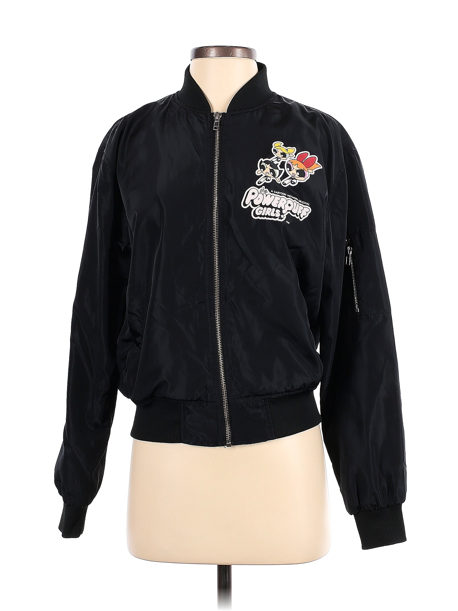 Cartoon Network 100% Polyester Solid Black Jacket Size S - 55% off ...