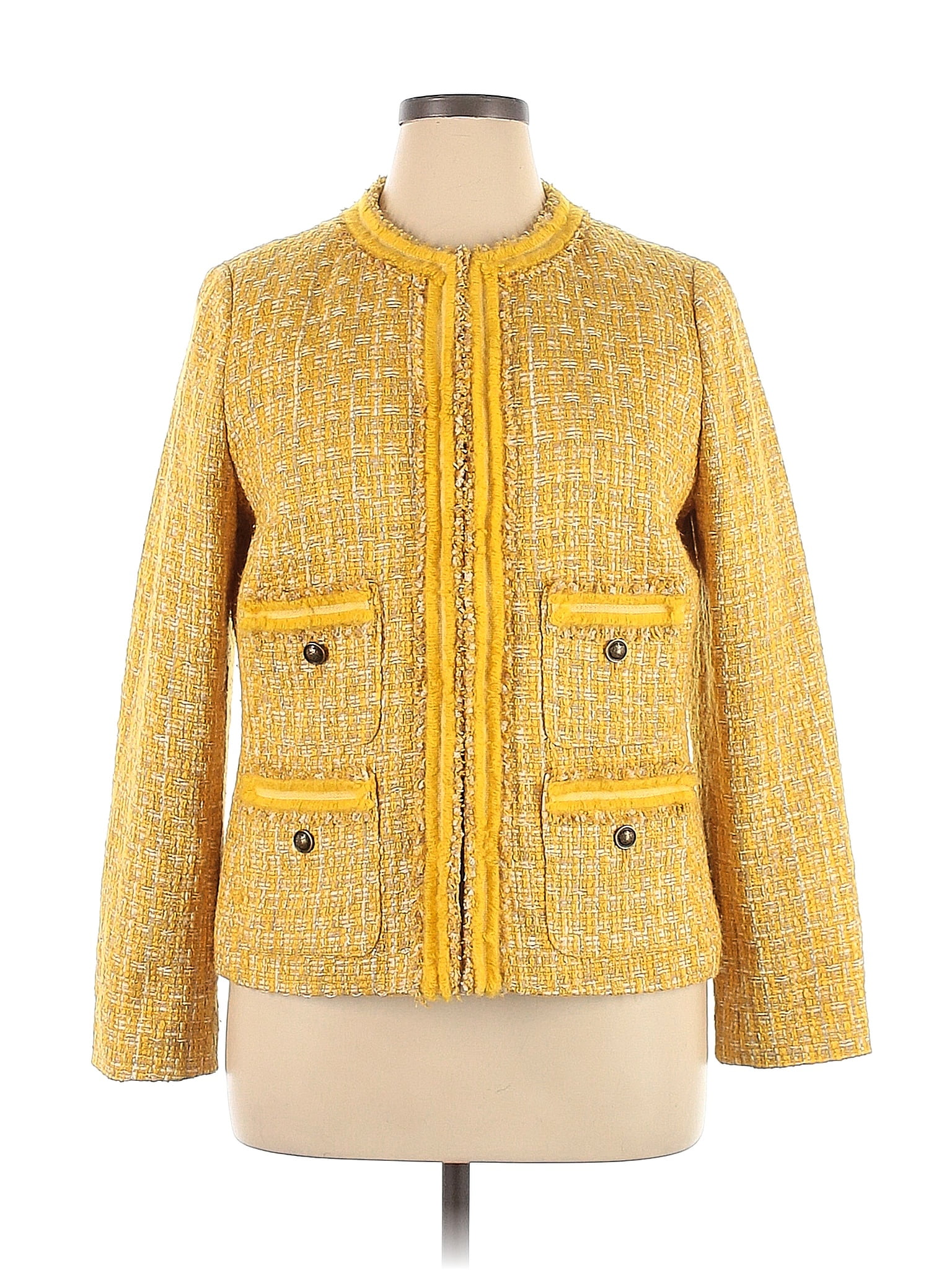 Talbots Yellow Jacket Size 16 - 73% off | thredUP