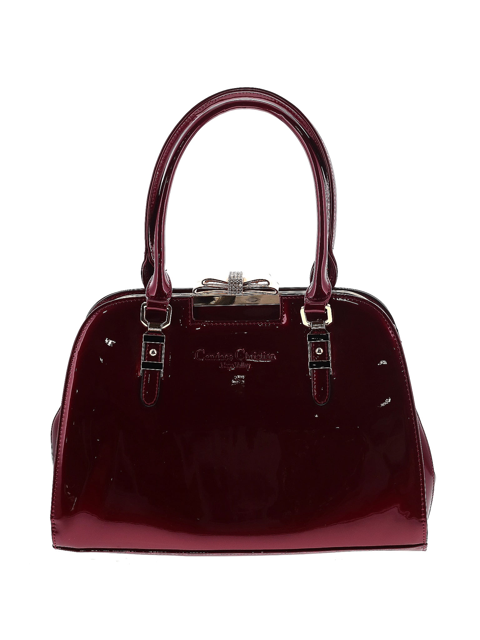 Candace Christian Solid Maroon Red Satchel One Size - 67% off | thredUP