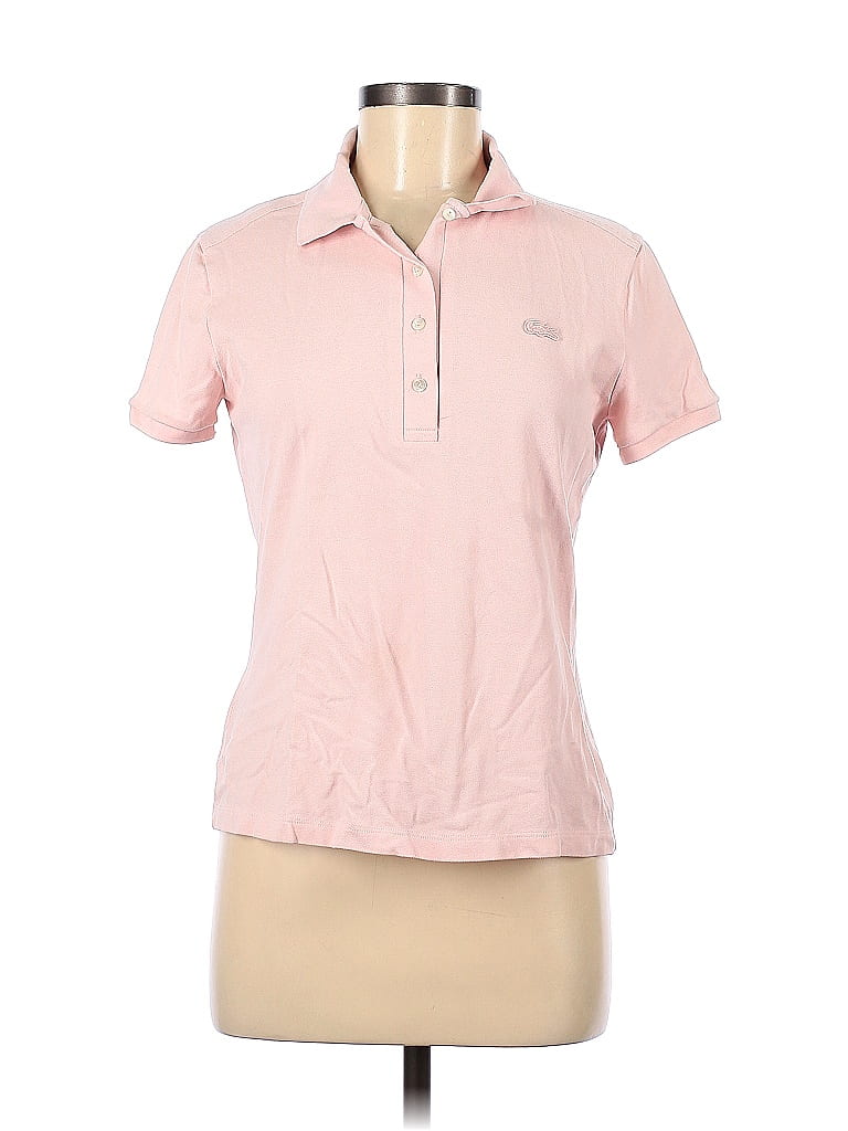 Lacoste Pink Short Sleeve Polo Size 40 Eu 89 Off Thredup
