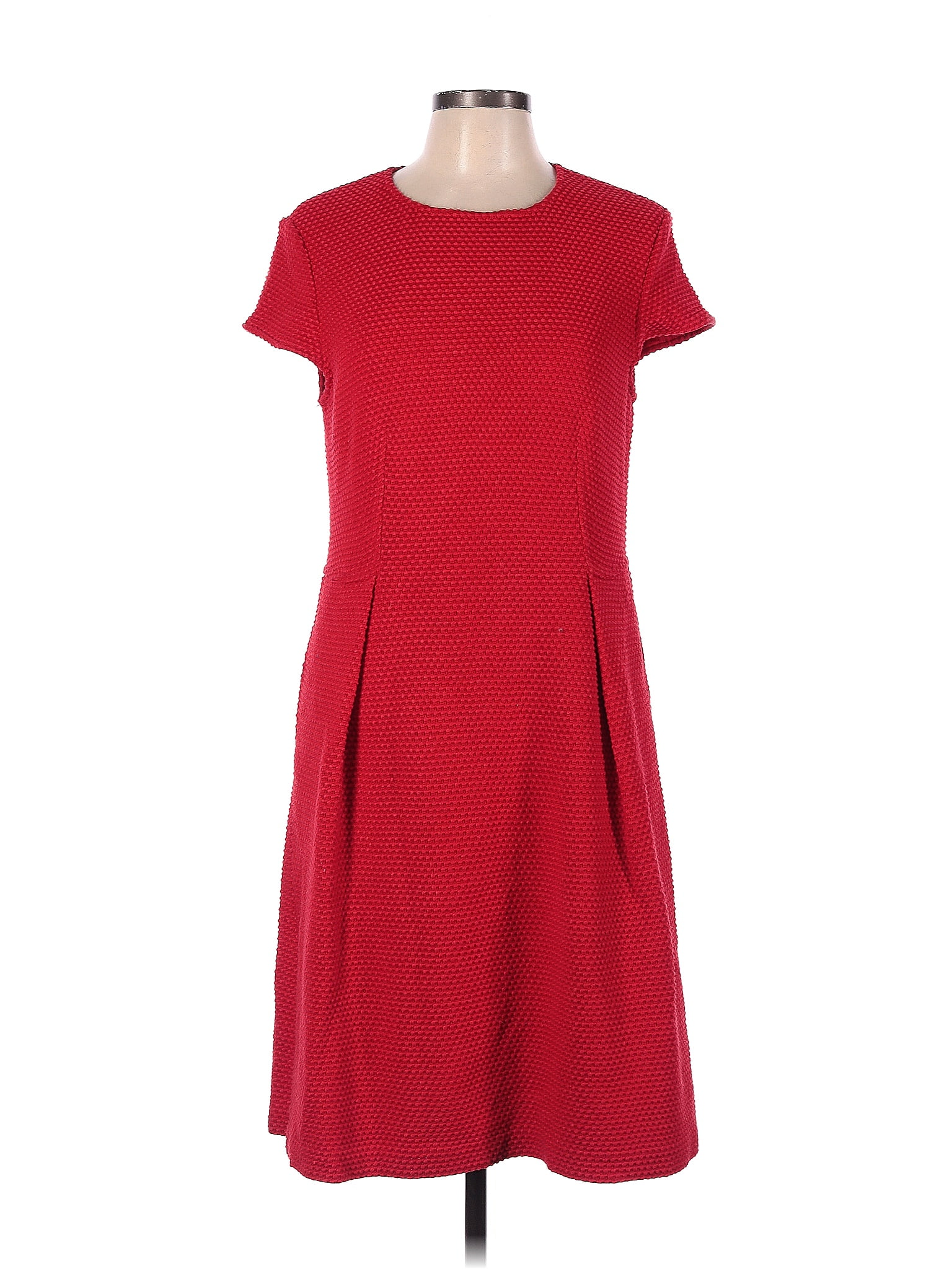 St John Solid Red Cocktail Dress Size 10 82 Off Thredup