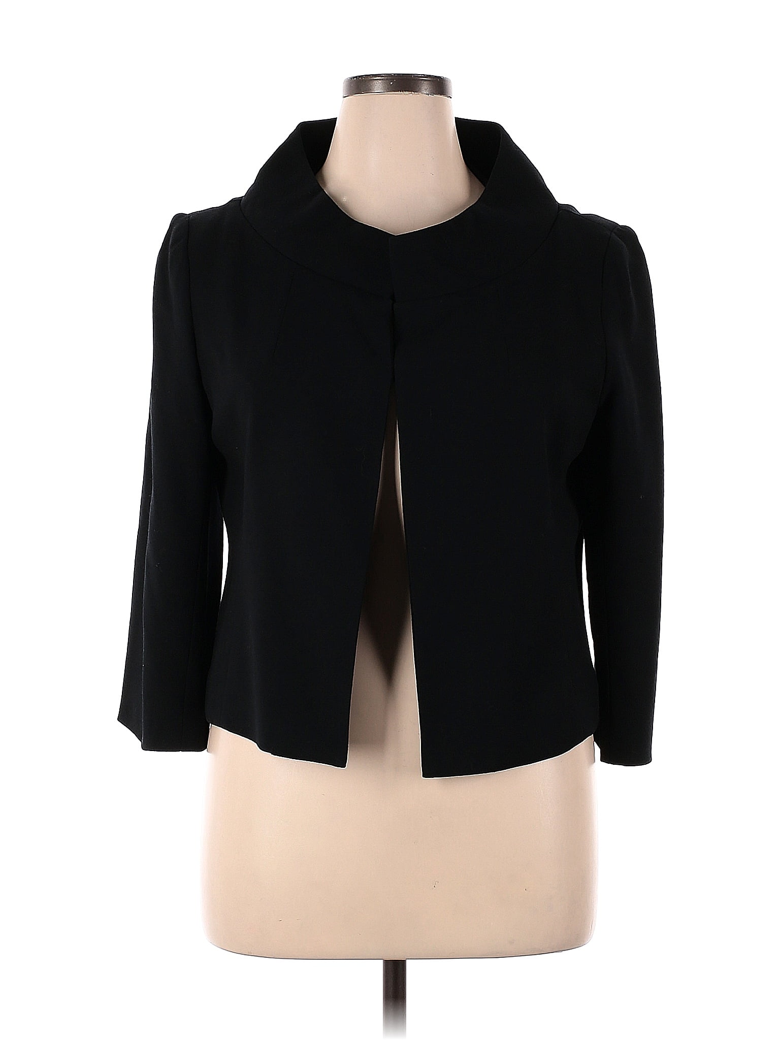 Barrie Pace 100% Wool Solid Black Jacket Size 14 - 81% off | thredUP
