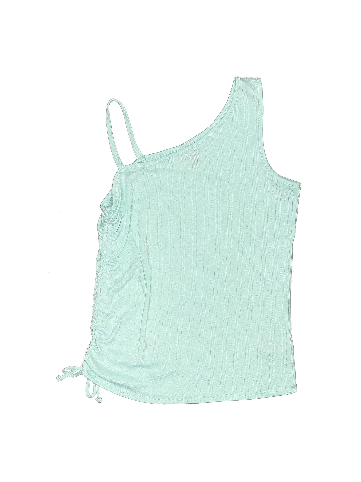 Art Class Solid Blue Green Tank Top Size 18 - 42% off | thredUP