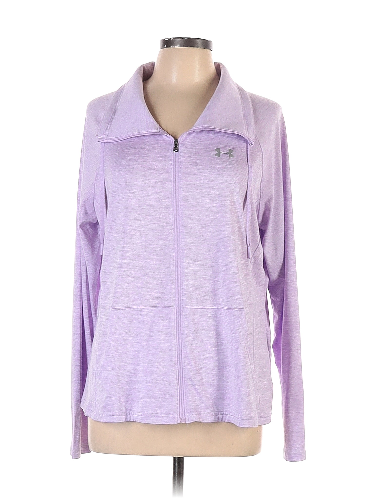 Under Armour 100% Polyester Purple Track Jacket Size XL - 53% off | thredUP