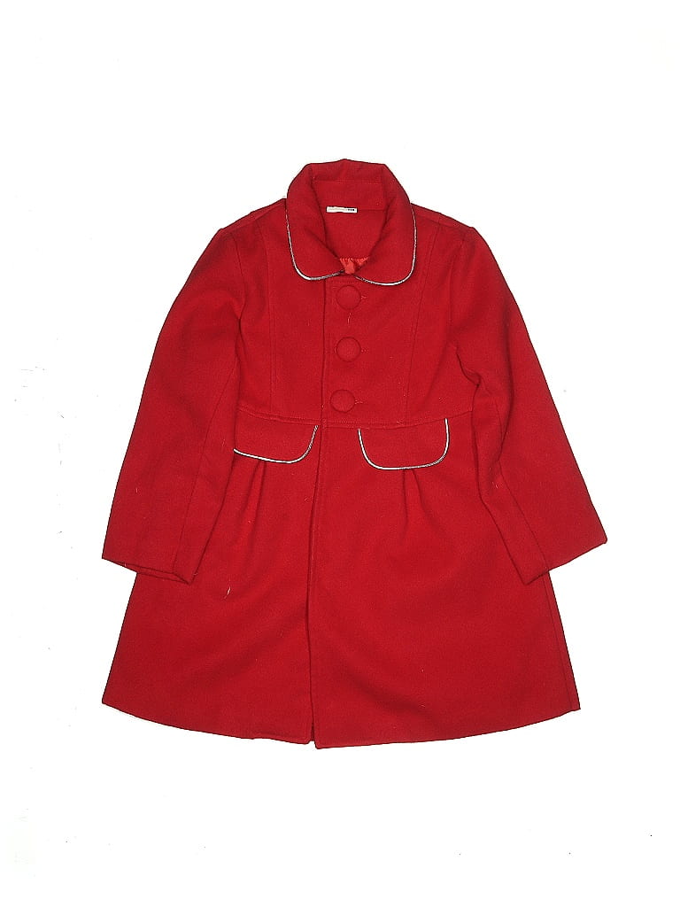 Mud Kingdom Solid Red Coat Size 110 (CM) - 47% off | thredUP