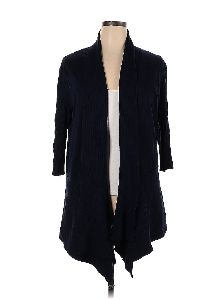 Simply Emma Blue Cardigan Size 1X (Plus) - 82% off | ThredUp