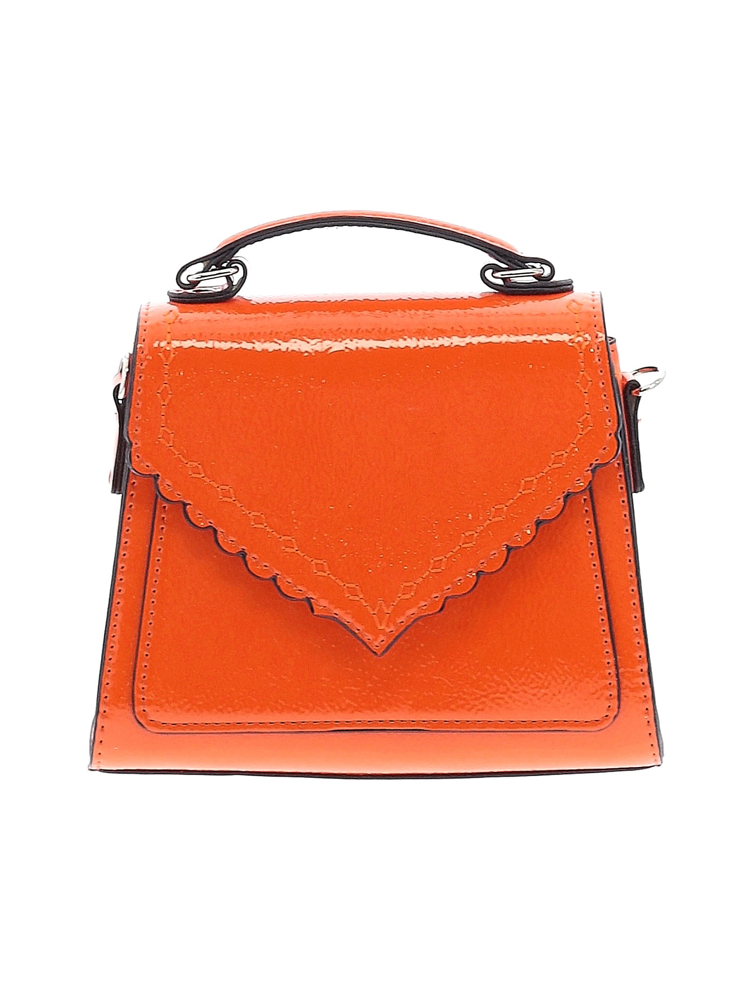Urban Outfitters 100% Polyurethane Solid Orange Satchel One Size - 61% ...