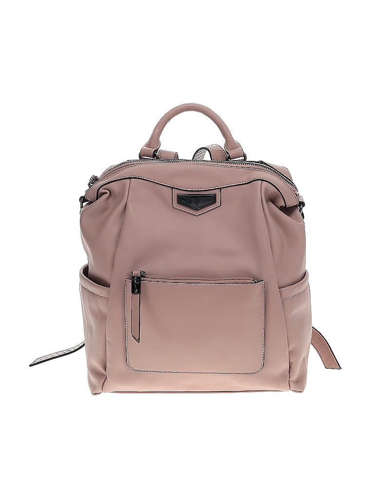 Simply Vera Vera Wang 100% Polyurethane Solid Blush Pink Backpack One ...