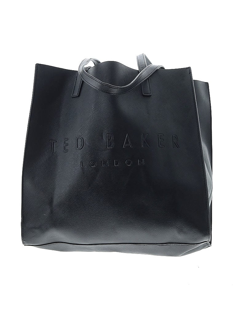 Ted Baker London Solid Black Tote One Size - 62% off | thredUP