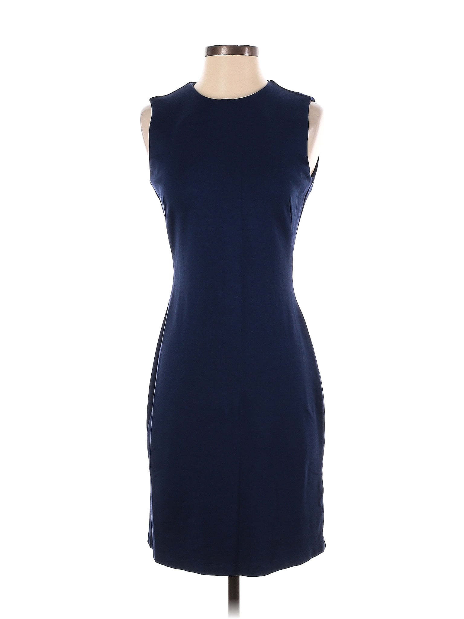 J Mclaughlin Solid Navy Blue Casual Dress Size Xs 74 Off Thredup
