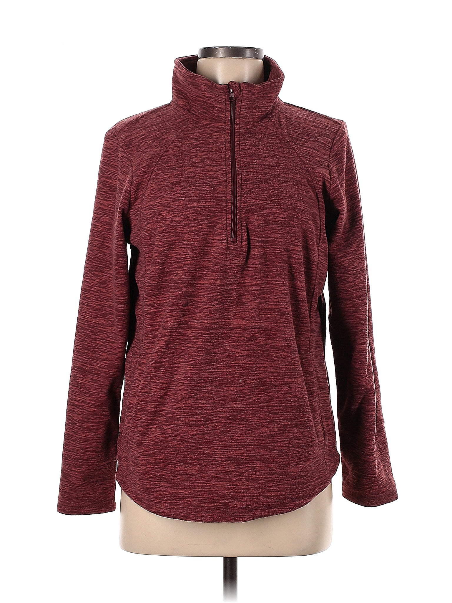 St. John's Bay 100% Polyester Maroon Burgundy Jacket Size M - 76% off ...