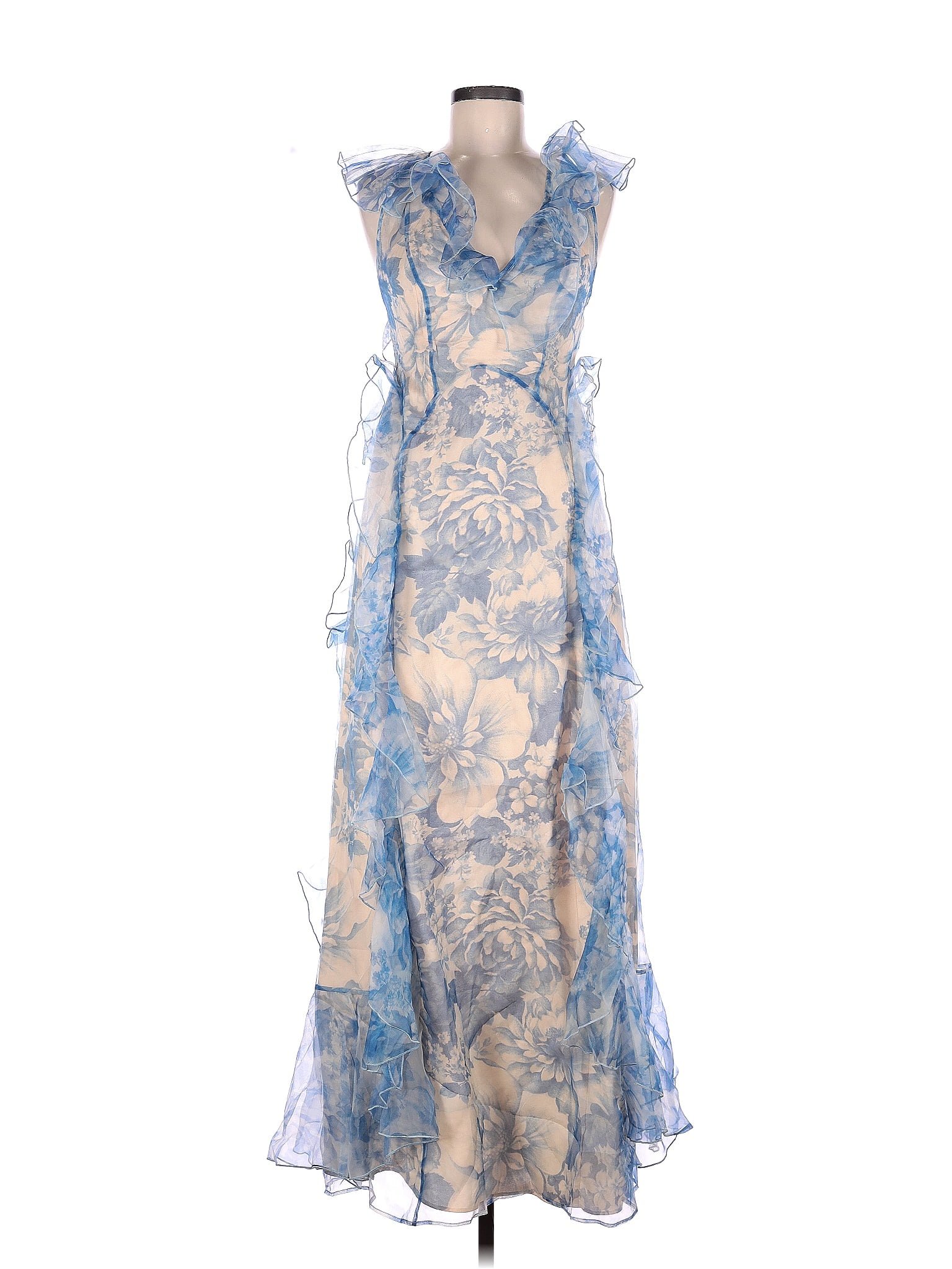 Alice McCall 100% Silk Blue Cocktail Dress Size 8 - 37% off | ThredUp