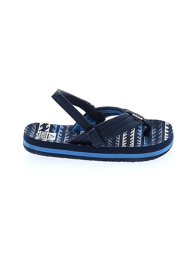 Reef Color Block Navy Blue Sandals Size 5 - 6 Kids - 38% off | thredUP