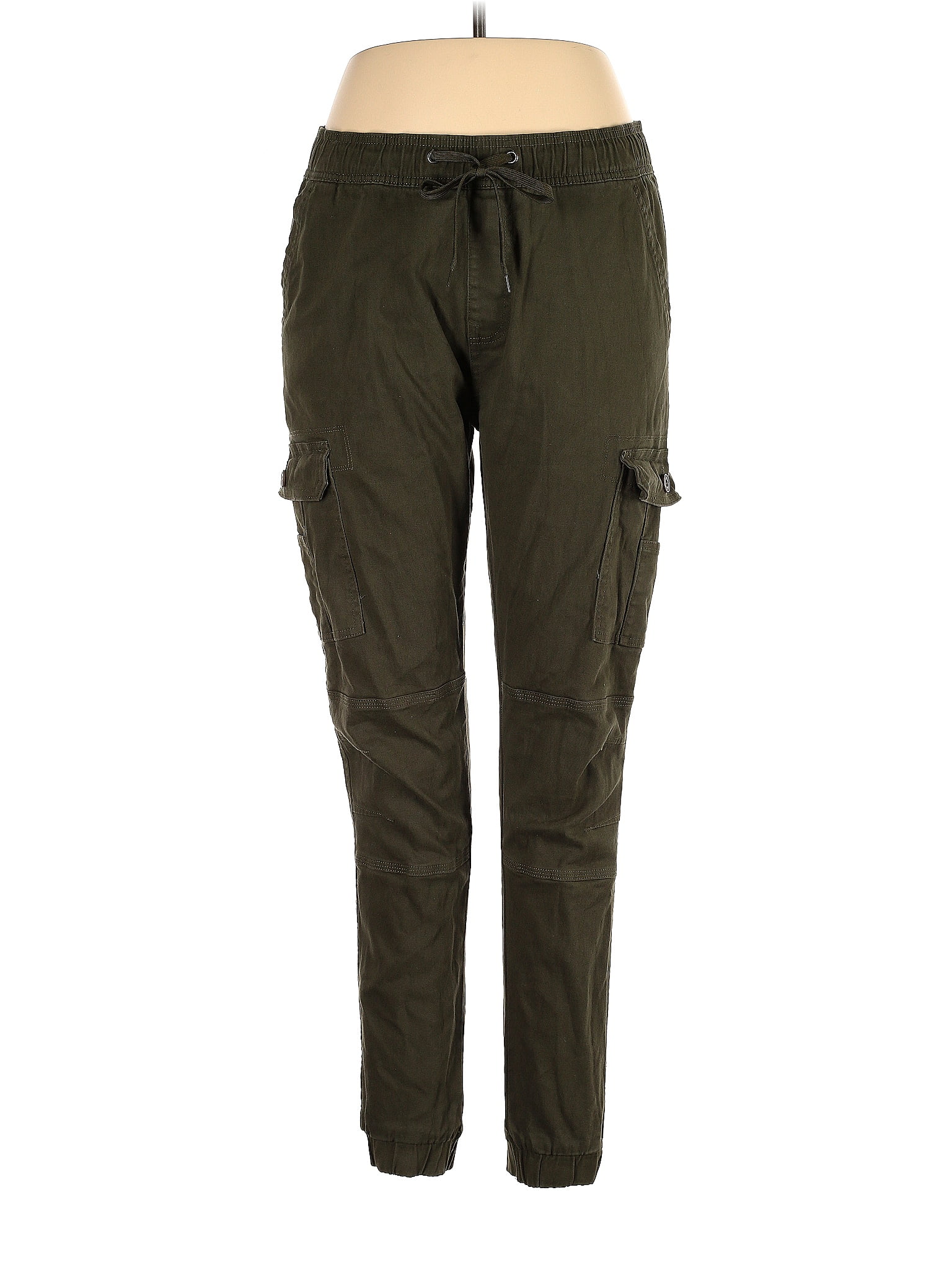 Assorted Brands Solid Green Cargo Pants Size Xl 52 Off Thredup