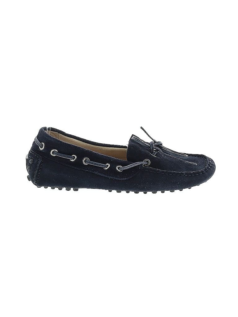BOEMOS Solid Black Blue Flats Size 38 (EU) - 70% off | ThredUp