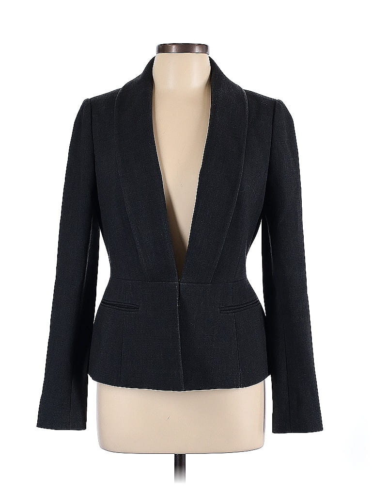 Ann Taylor 100% Polyester Solid Black Blazer Size 6 - 91% off | ThredUp