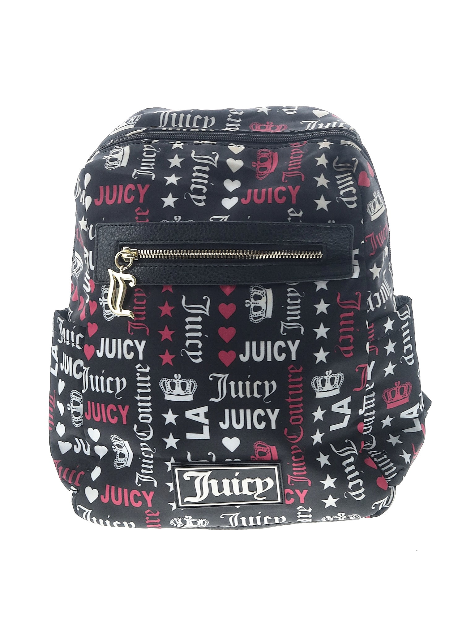 Juicy Couture Graphic Black Backpack One Size - 69% off | thredUP