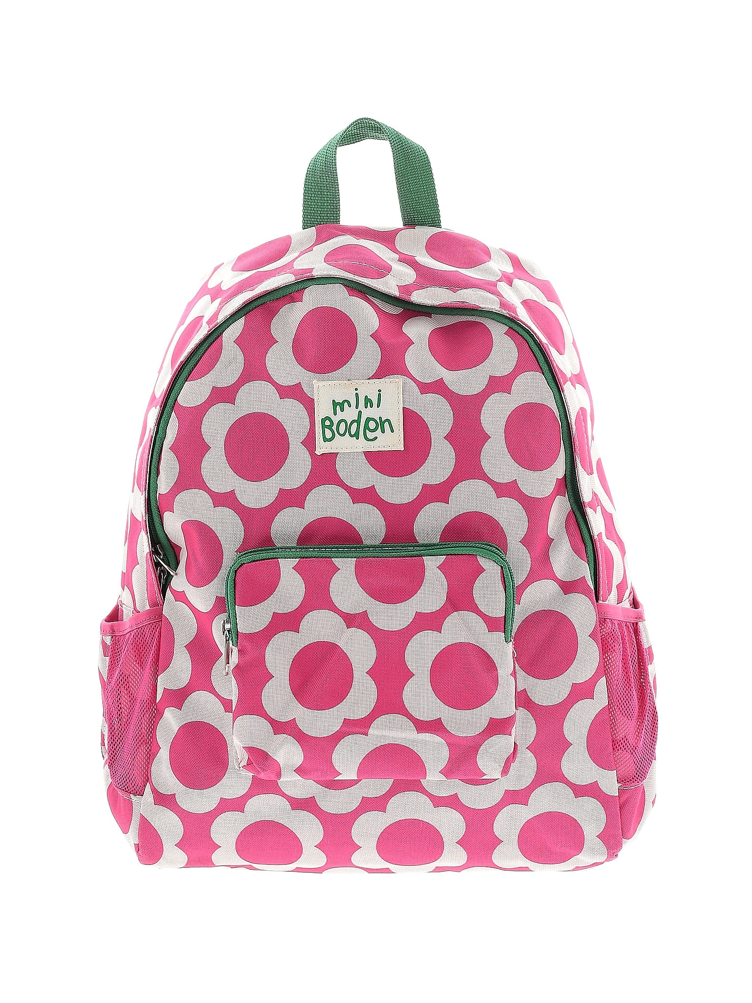 Mini Boden Graphic Pink Backpack One Size (Kids) - 50% off | thredUP