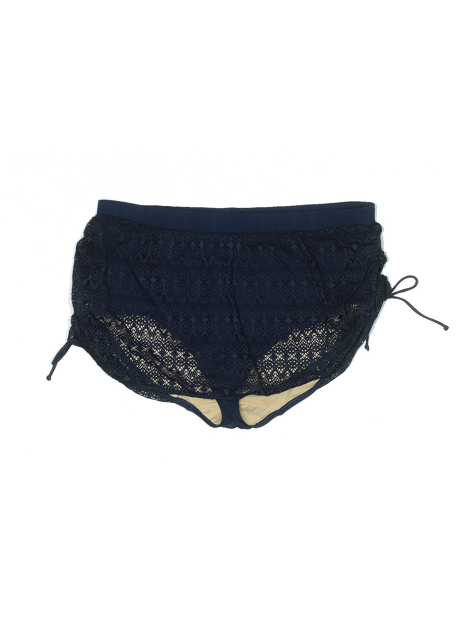 Swim By Cacique Solid Blue Swimsuit Bottoms Size 24 Plus 49 Off