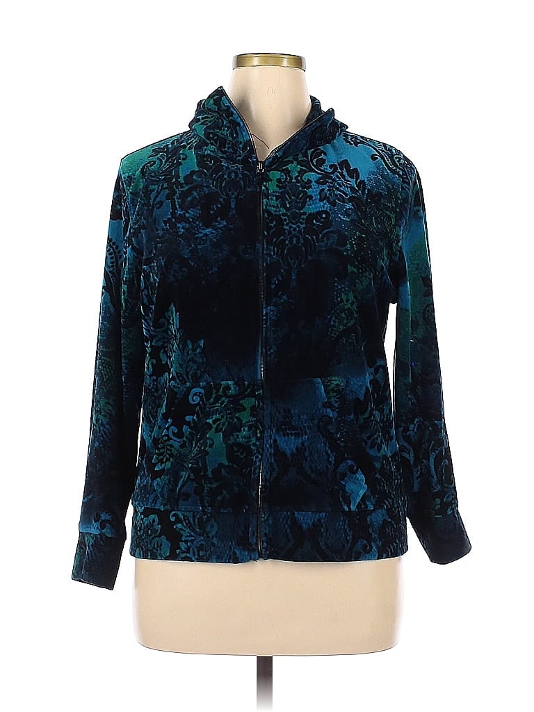 Onque Teal Jacket Size XL - 60% off | thredUP